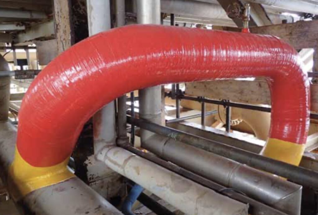 Case Histories Composite Repairs – Metalyte Pipeworks